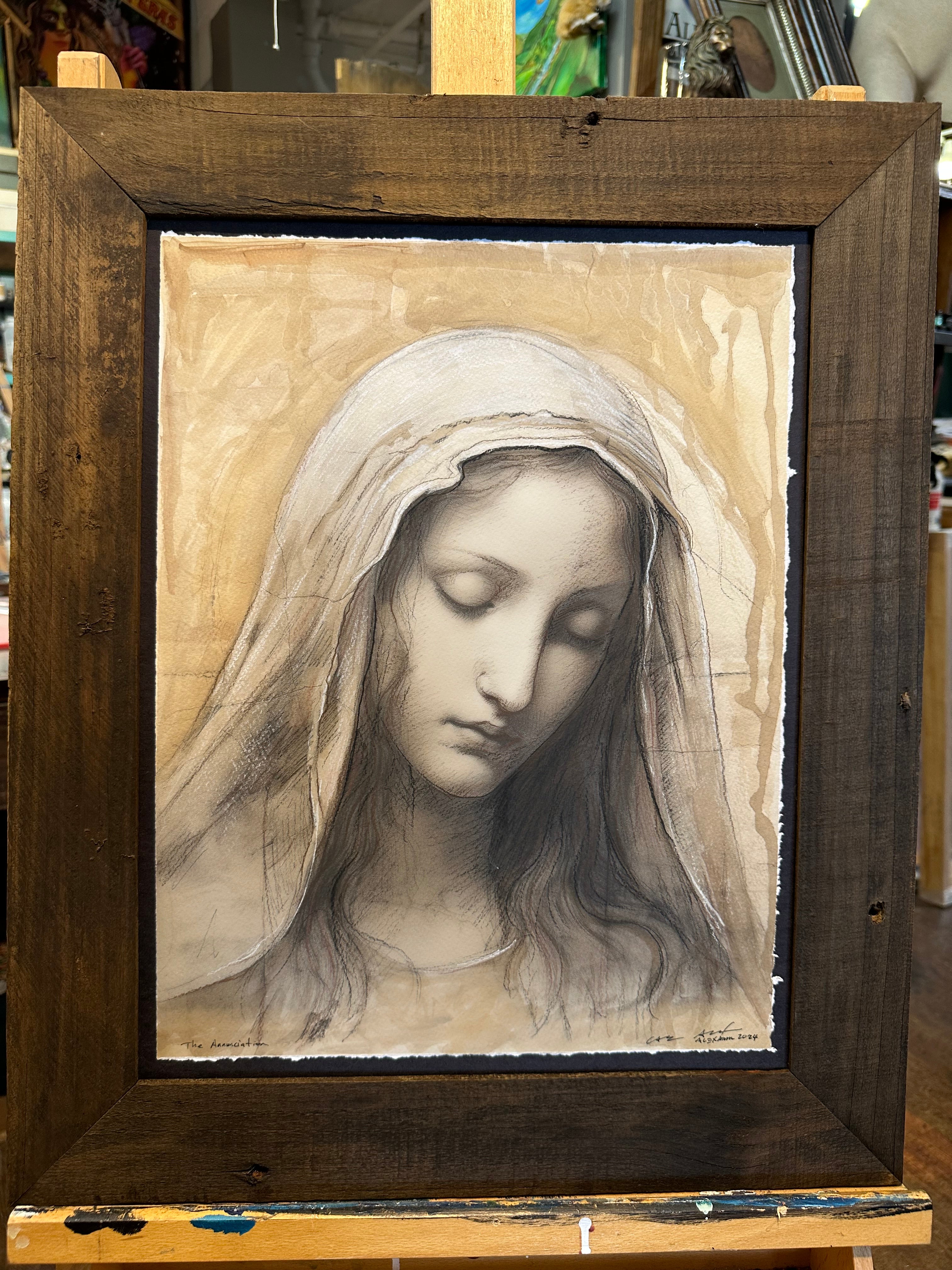 Ethereal Reverence: Watercolor/Drawing Portraits of the Divine ...