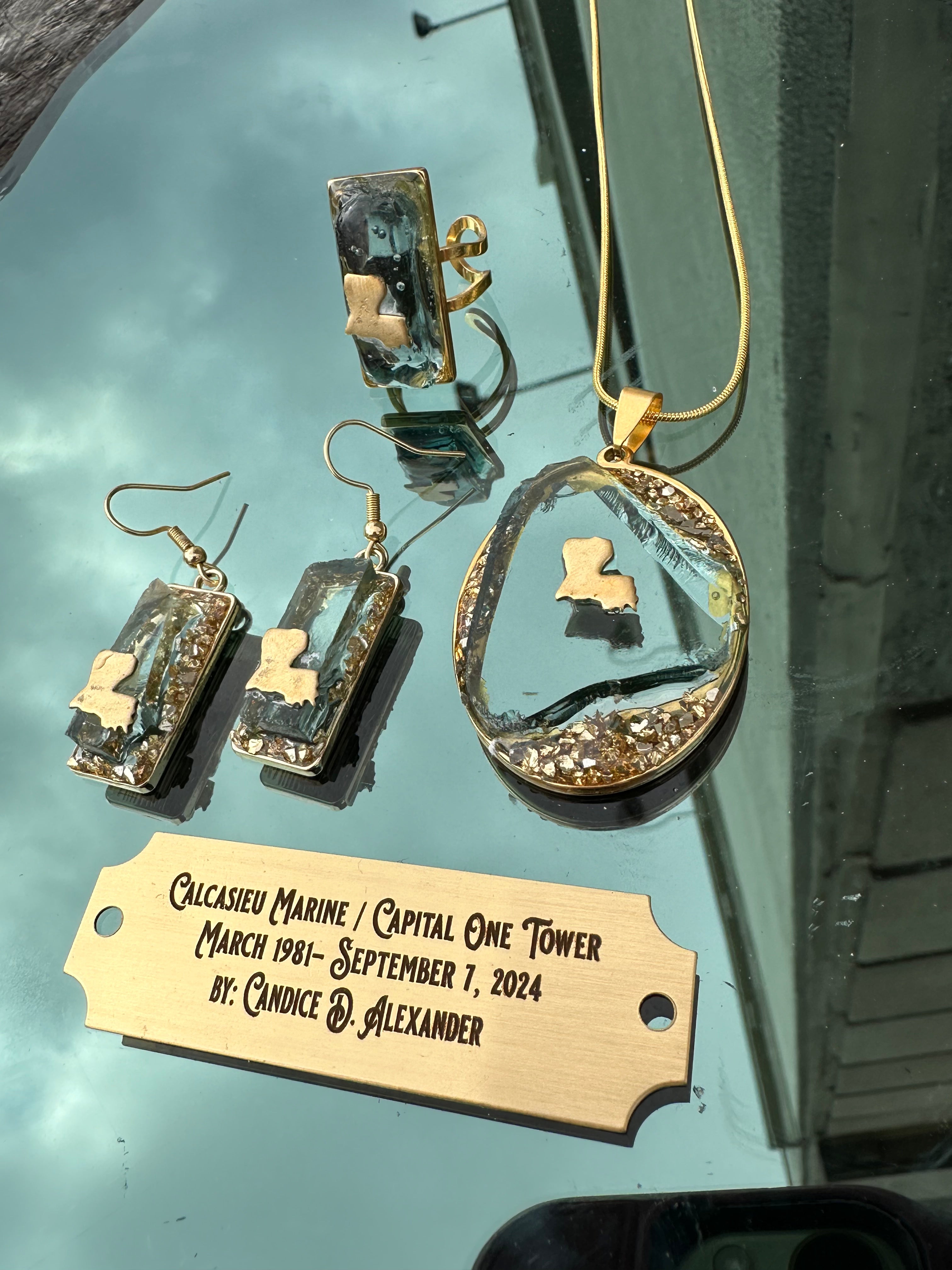 Tower Glass Jewelry Sets – Candice Alexander Art Studio
