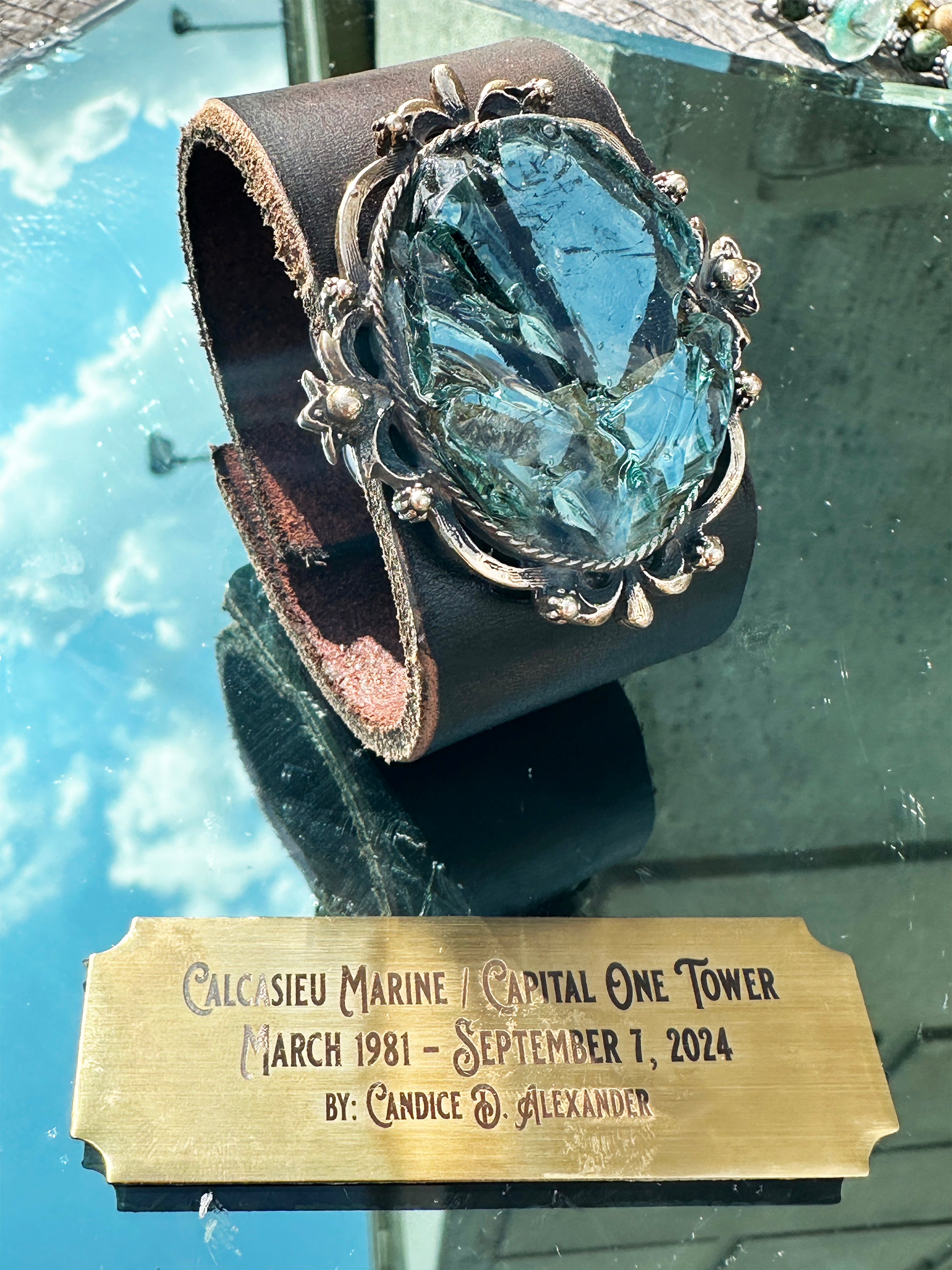 Tower Glass Bracelets and Cuffs – Candice Alexander Art Studio