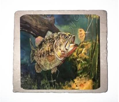 Bass Coaster – Candice Alexander Art Studio