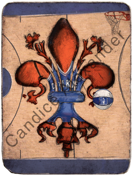 Duke Basketball – Candice Alexander Art Studio