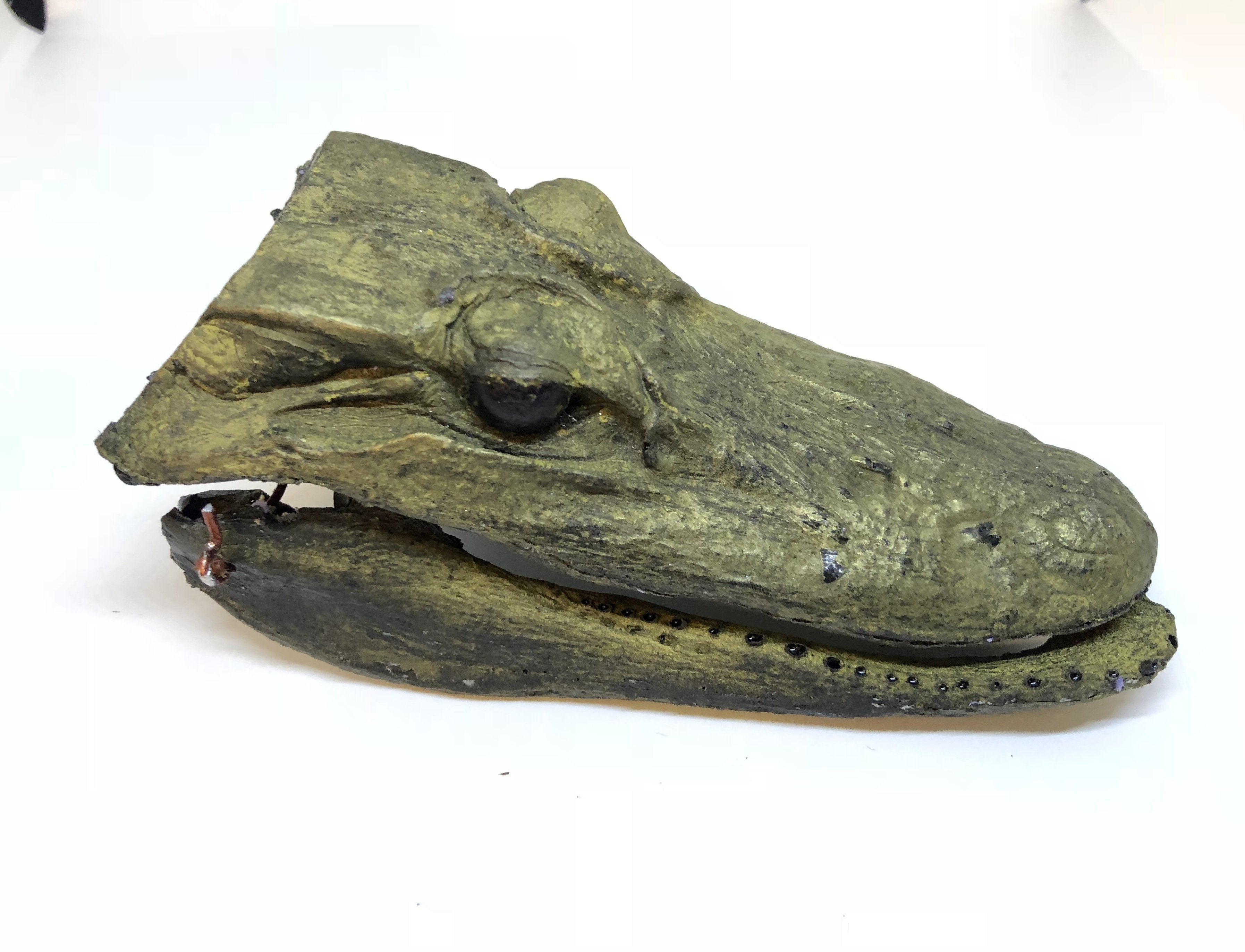 Alligator Head – Candice Alexander Art Studio