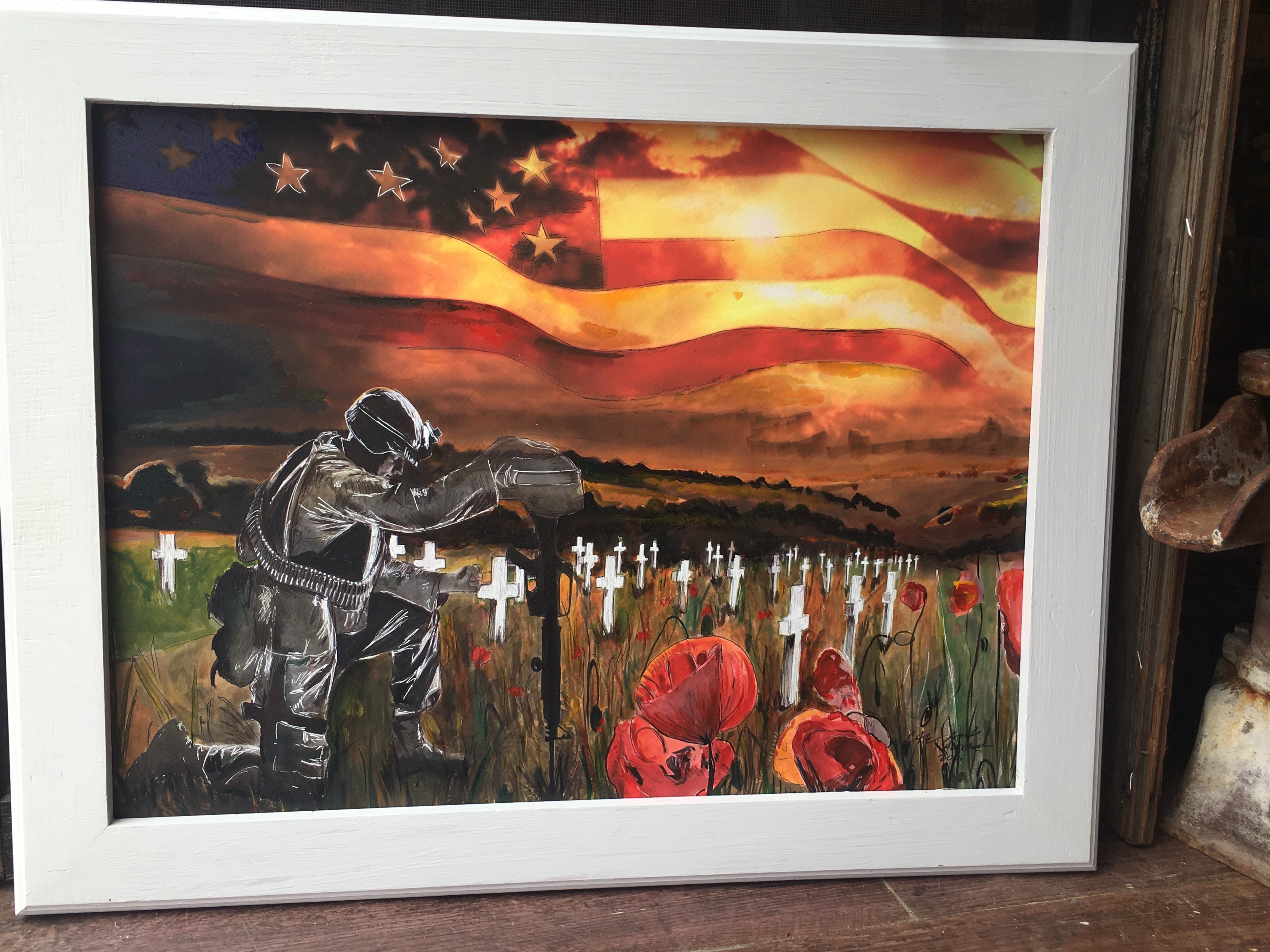 Memorial Day Remembrance Piece – Candice Alexander Art Studio