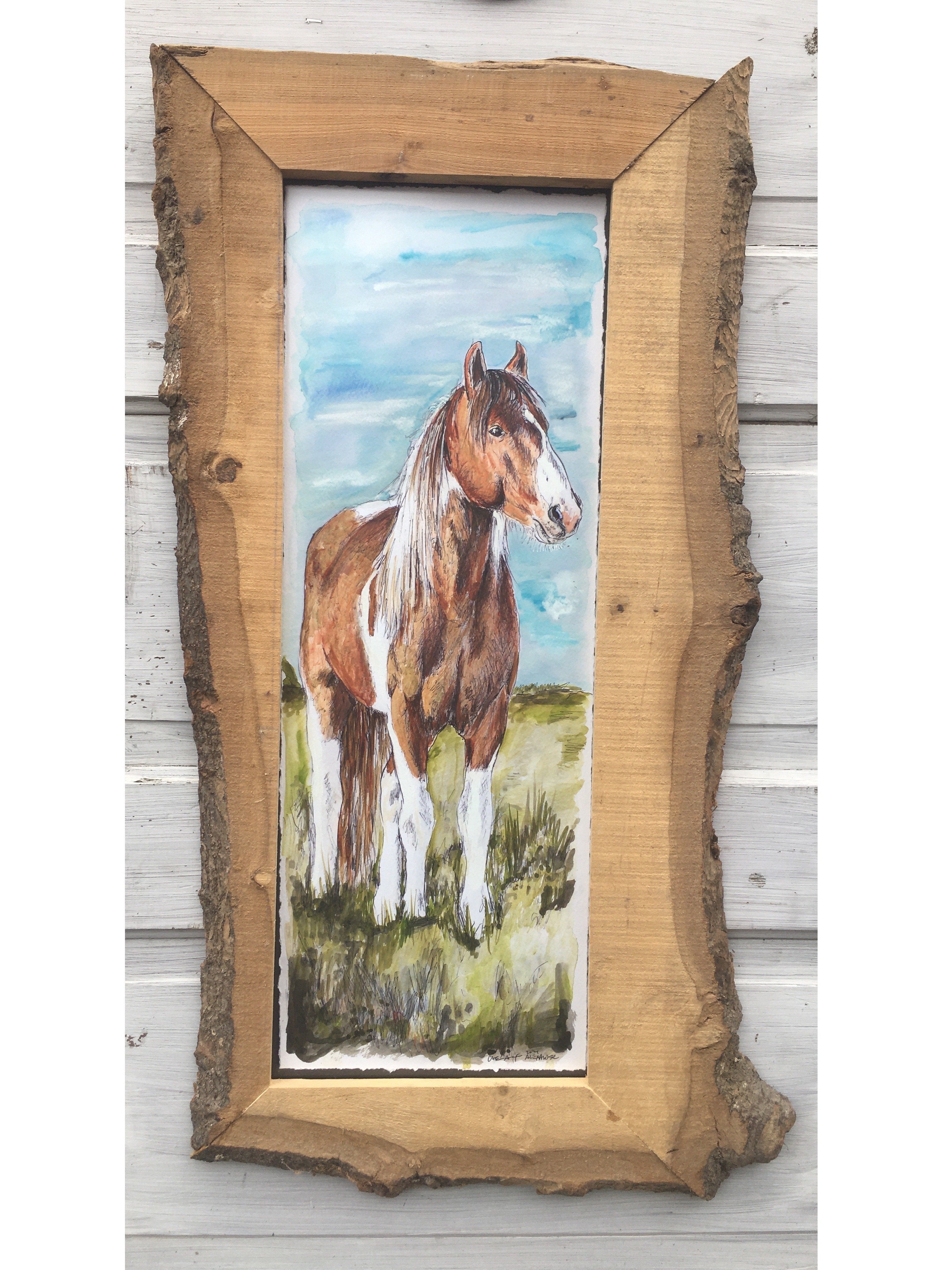 Horse Original "SOLD" – Candice Alexander Art Studio