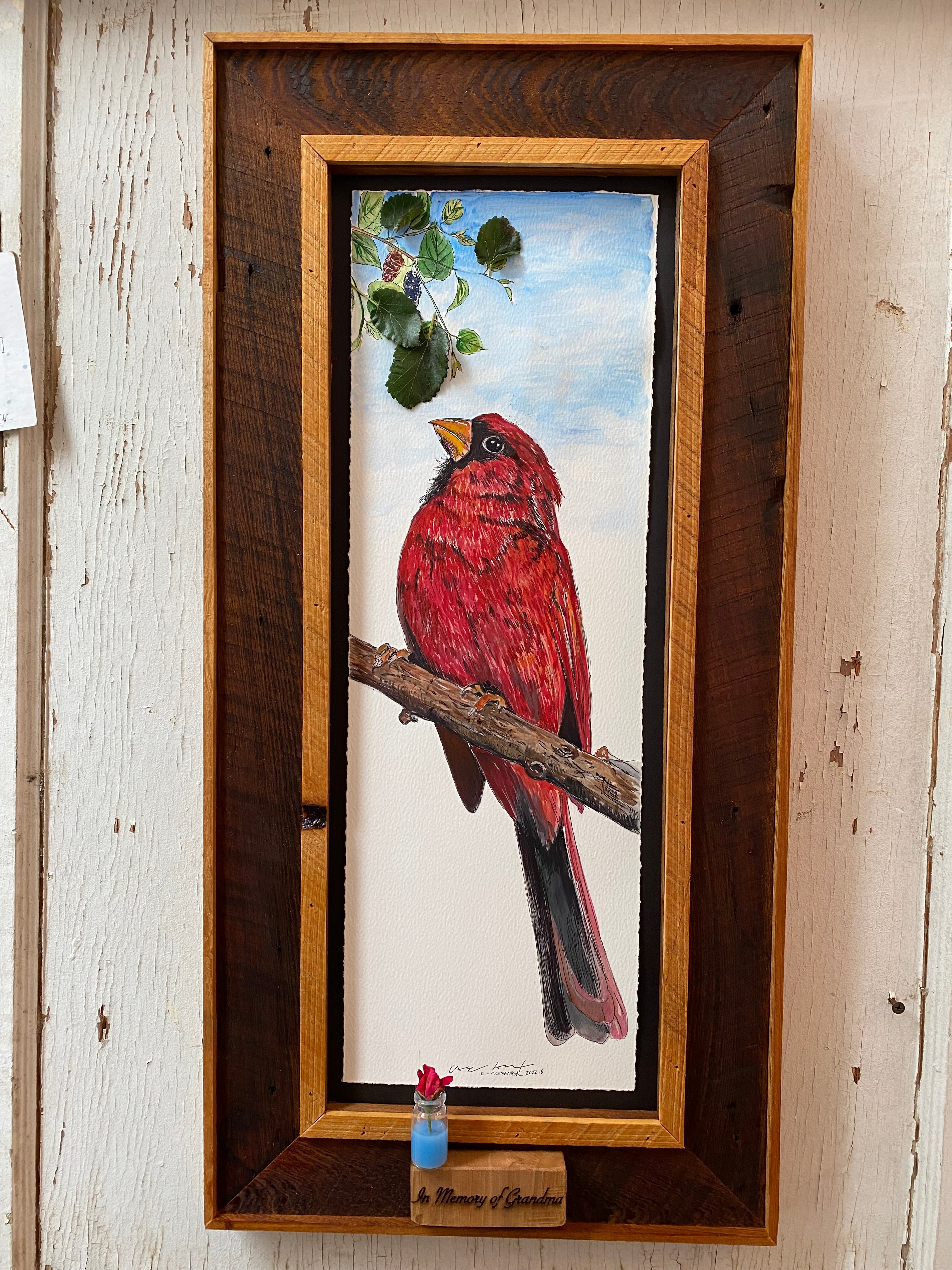 Cardinal with Custom Nameplate, Limited Edition of 200 – Candice ...