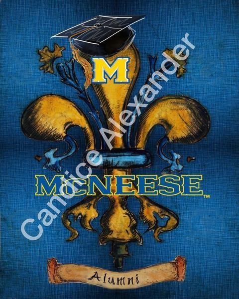 McNeese Graduation Alumni – Candice Alexander Art Studio
