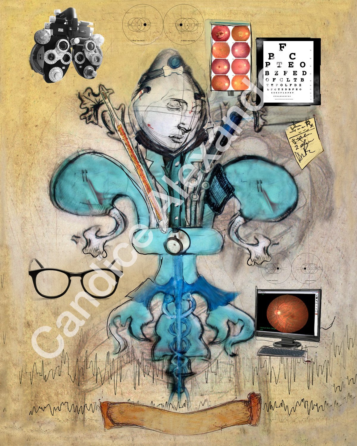 Ophthalmologist – Candice Alexander Art Studio