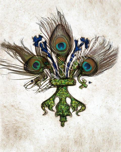 Peacock – Candice Alexander Art Studio